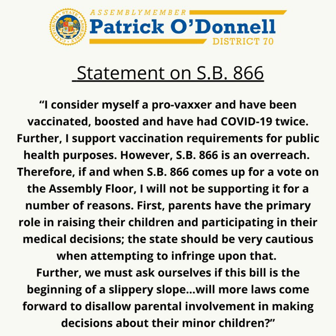 SB 866 Defeated! | Family Protection Ministries